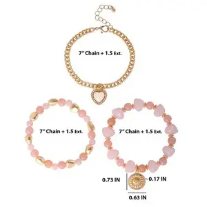 Jessica Simpson 3-piece Bracelet Set