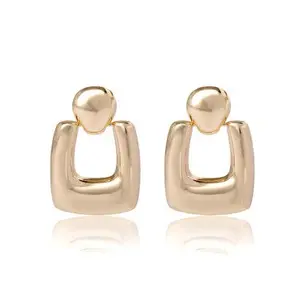 Bcbgmaxazria Square Drop Earrings - Gold
