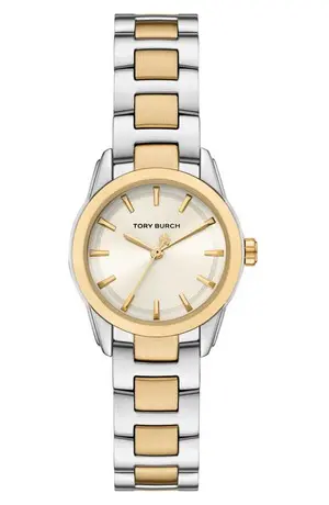 Tory Burch Bracelet Watch Two Tone