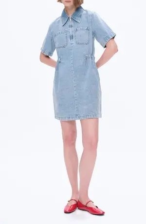 BAYEAS Denim Shirtdress