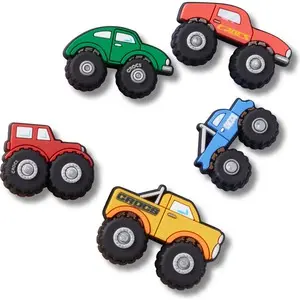 CROCS Monster Truck 5-pack Jibbitz™ Shoe Charms - White