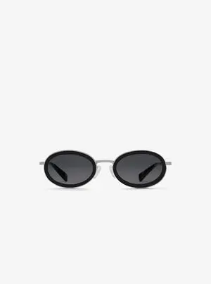 Michael Kors Camden Oval Sunglasses - Black