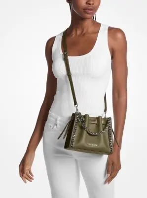Michael Kors Mina Small Chain Convertible Crossbody Bag