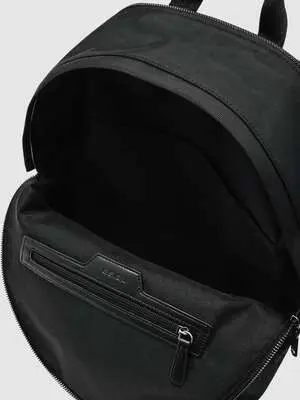 REISS Woven Zipped Backpack