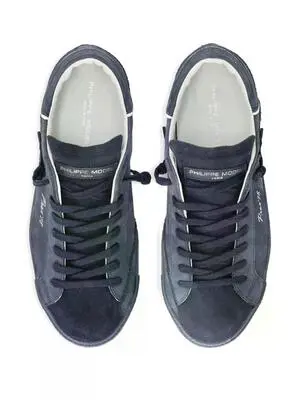 Philippe Model Leather Low-top Sneakers - Blue