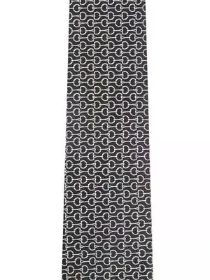 Gucci Horsebit Silk Neck Tie