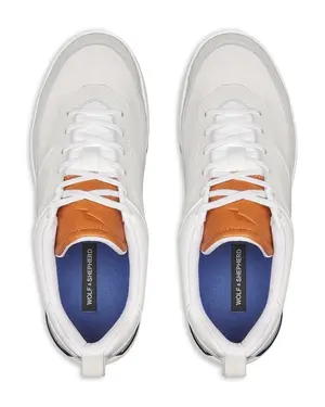 Wolf & Shepherd Baller One Sport Lace Up Sneakers - White Multi