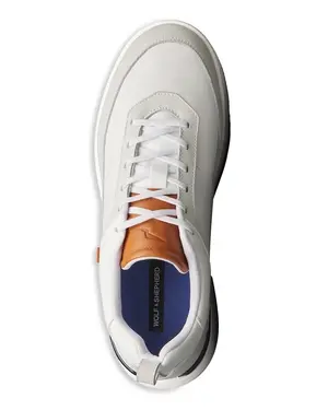 Wolf & Shepherd Baller One Sport Lace Up Sneakers - White Multi