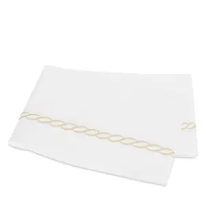 MATOUK Classic Chain Flat Sheet, King - Ivory