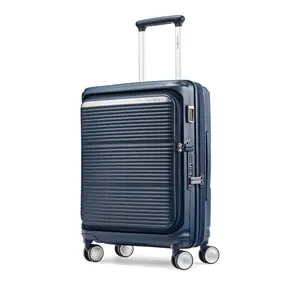 SAMSONITE Paralux Global Expandable Spinner Carry On Suitcase - Midnight Navy