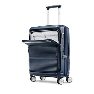 SAMSONITE Paralux Global Expandable Spinner Carry On Suitcase - Midnight Navy