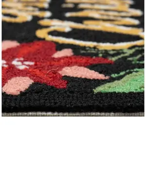 LUSH DECOR Liora Manne Frontporch Merry Christmas Area Rug, 2'6 X 4