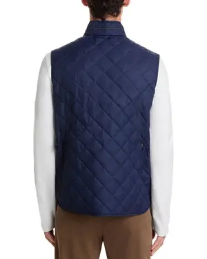 Peter Millar Essex Zip-up Vest - Navy