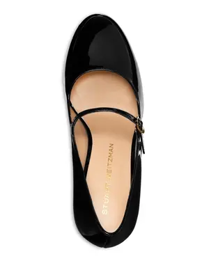 STUART WEITZMAN Babette 85 Mary Jane Pumps - Black