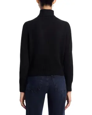 French Connection Babysoft Turtleneck Sweater - Black