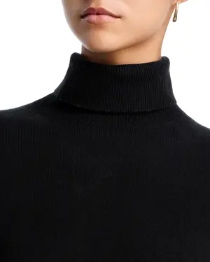 French Connection Babysoft Turtleneck Sweater - Black