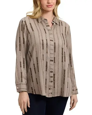 Foxcroft Printed Shirts For Women