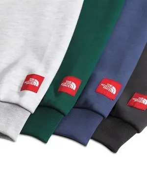 The North Face Relaxed Fit Red Box Hoodie