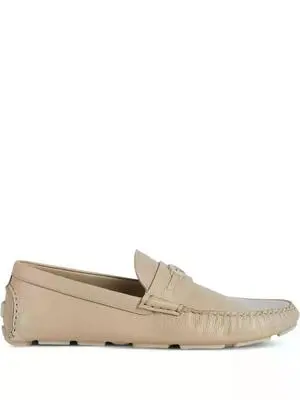 Gucci Interlocking G-logo Leather Loafers