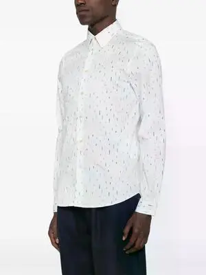 Paul Smith Freefall Printed Long-sleeve Shirt