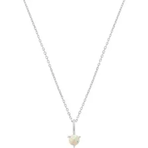 BEARFRUIT JEWELRY 18k Plated Sterling Izel Necklace - Silver