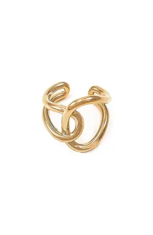 BEARFRUIT JEWELRY 14k Plated Breena Ring - Gold