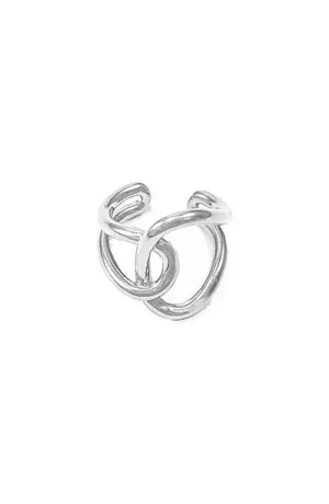 BEARFRUIT JEWELRY 14k Plated Breena Ring - Silver
