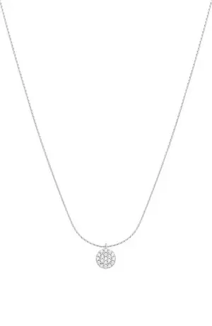 BEARFRUIT JEWELRY Blake Circle Necklace - Silver