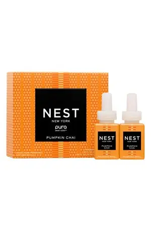 NEST NEW YORK X Pura Home 2-pack Pumpkin Chai Fragrance Diffuser Refill - No Color