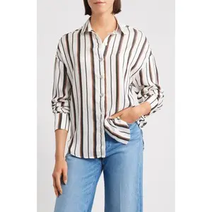 Bella Dahl Striped Shirts For Women