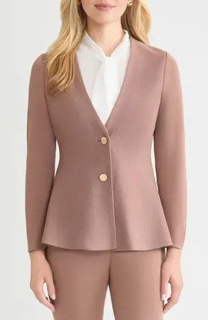 Misook V Neck Jackets For Women