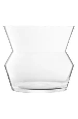 LSA Sculpt Glass Lantern/vase - Clear