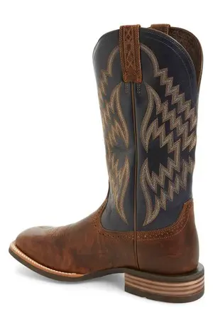 Ariat Tycoon Nine-row Stitch Cowboy Boot - Brown