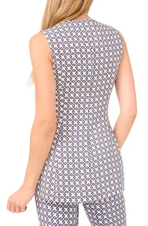 Ted Baker London Geo Print Sleeveless Tunic