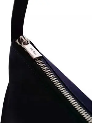 YU MEI Utility Zip-top Crossbody Bag - Blue