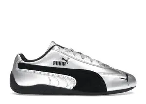 PUMA Speedcat Metallic Sneakers - Puma Silver/puma Black