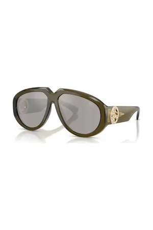 Burberry Pilot Sunglasses - Metallic