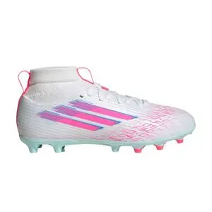 Pearl and Turquoise Football Cleats