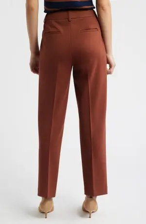 TAHARI ASL Patch Pocket Straight-leg Trousers