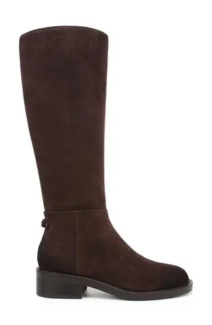 Sam Edelman Milla Knee High Boot - Cafe Noir Suede