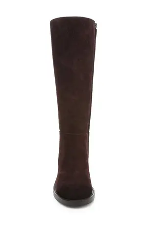Sam Edelman Milla Knee High Boot - Cafe Noir Suede