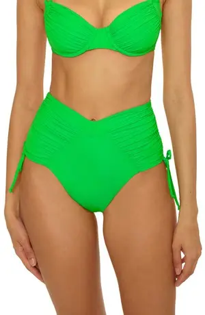 BECCA® By Rebecca Virtue Color Code High Waist Bikini Bottom Meadow