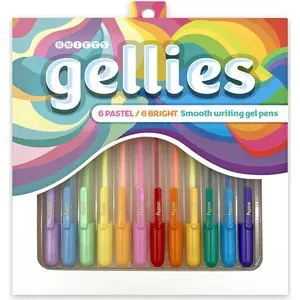 SNIFTY 12-pack Pastel & Bright Gellies Gel Pens - Multi