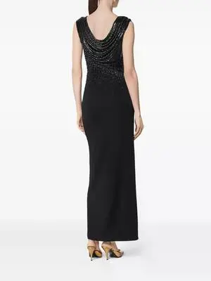 Versace Sequin-embellished Maxi Dress