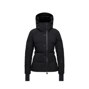Moncler Guyane Hooded Down Ski Jacket - Black