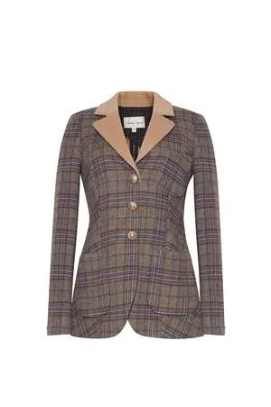 Cara Cara Ross Plaid Wool Blazer - Allen Plaid