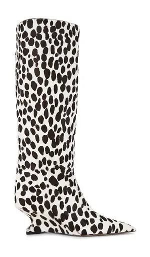 Paris Texas Nina Calf Hair Wedge Boots