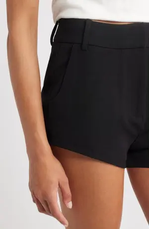 ARTLESS FOREVER Ellis Mini Shorts - Black
