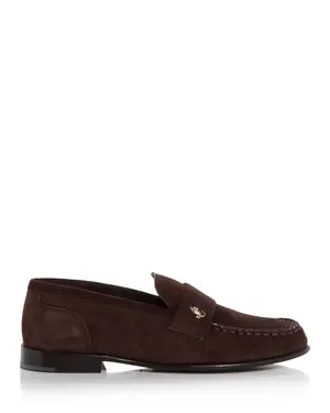 JIMMY CHOO Ellis Loafers - Chocolate
