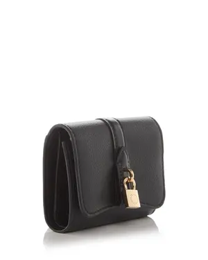 Stella McCartney Ryder Tri-fold Wallet - Black